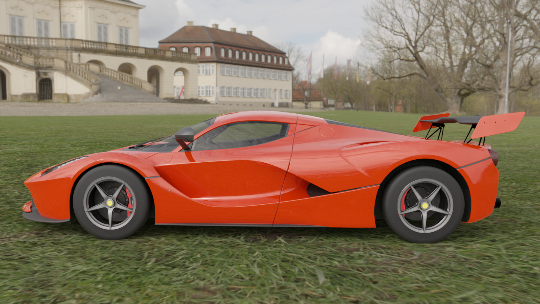 ArtStation - Ferrari Laferrari with Engine Sounds | Game Assets