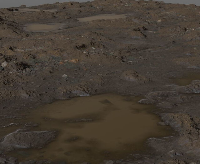 ArtStation - wet mud material real | Game Assets