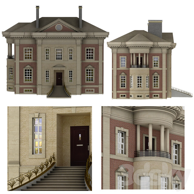 ArtStation - exterior classic | Game Assets