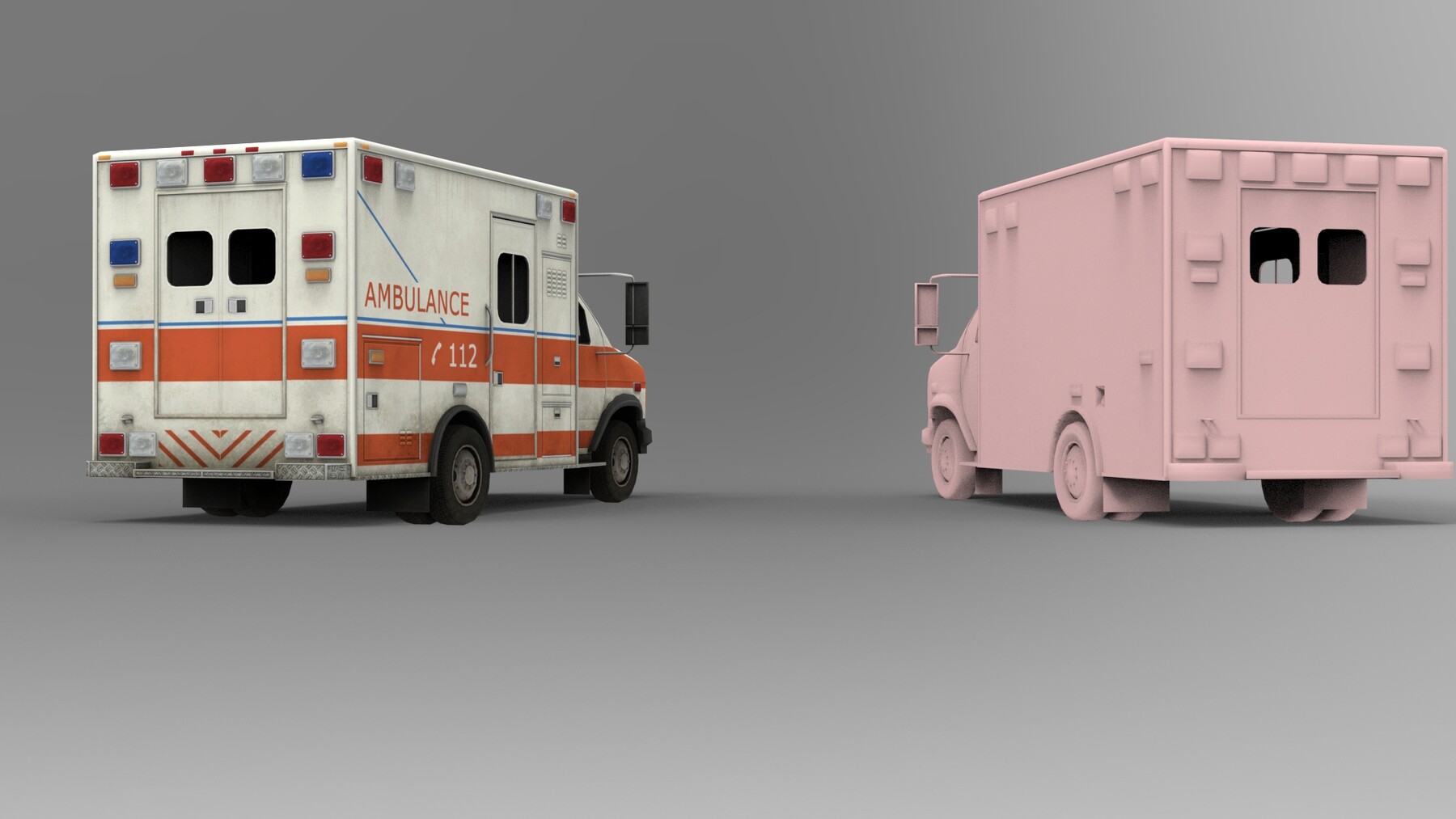 ArtStation - Ambulance | Resources
