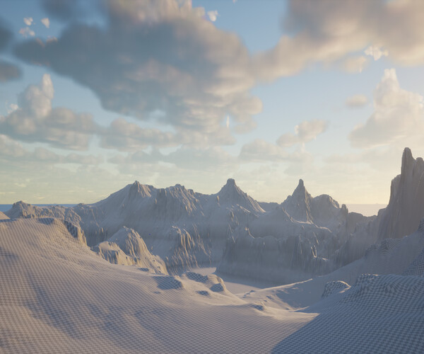 ArtStation - 4K West World landscape heightmaps | Game Assets