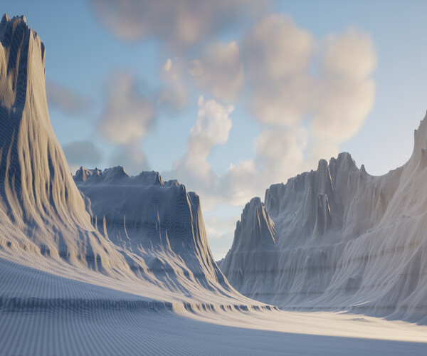 ArtStation - 4K West World landscape heightmaps | Game Assets