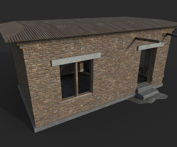 ArtStation - Abandoned Military Checkpoint | Game Assets