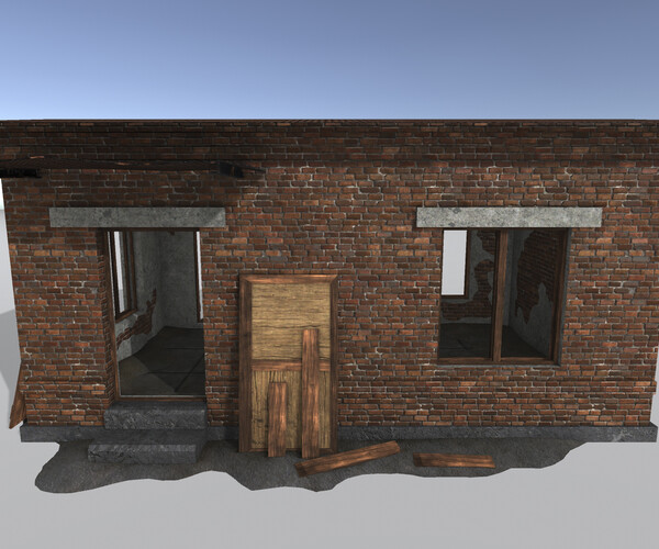 ArtStation - Abandoned Military Checkpoint | Game Assets