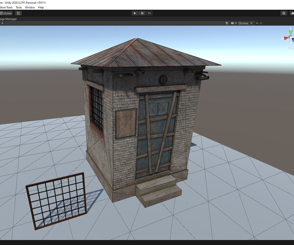 ArtStation - Abandoned Check Point | Game Assets