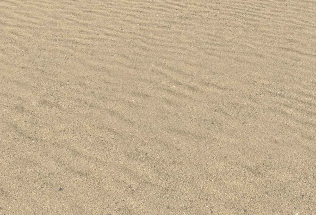 ArtStation - Rippled Bright Desert Sand Material | Resources