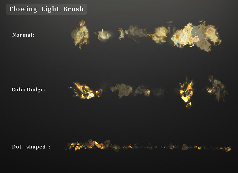 ArtStation - 2 Smoke and Flowing Light Brushes for ClipStudioPaint/16 ...