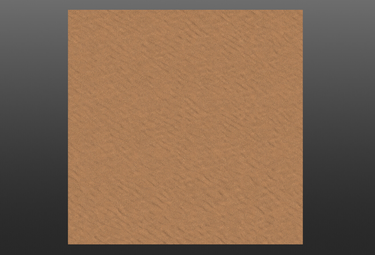 ArtStation - Rippled Desert Sand Material | Resources