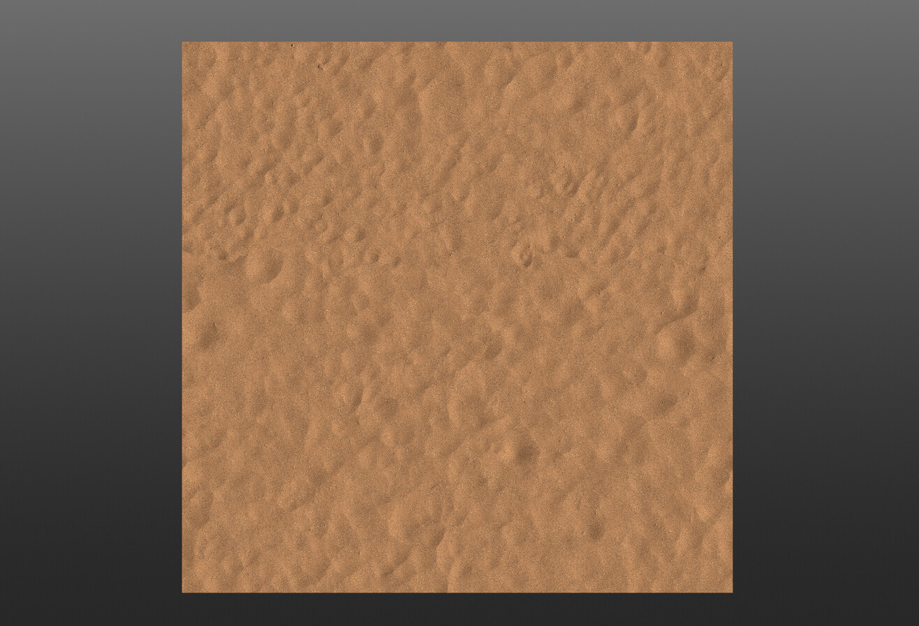 ArtStation - Trampled Desert Sand Material | Resources