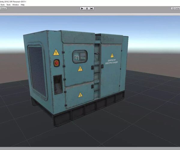 ArtStation - Diesel Generator New | Game Assets