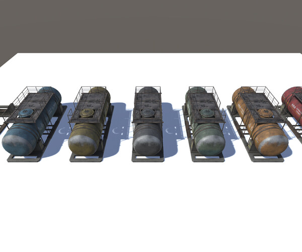 ArtStation - Fuel Tank Diesel | Game Assets