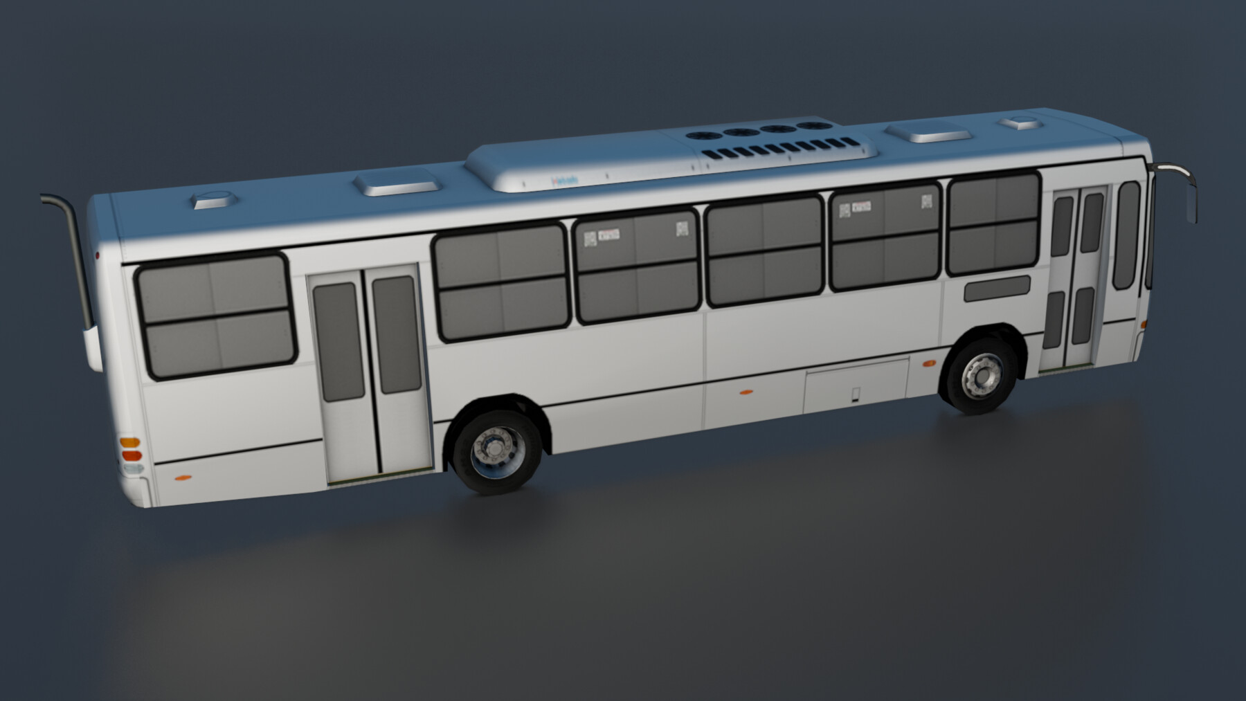ArtStation - TORINO BUS GAME READY LOW POLY | Resources