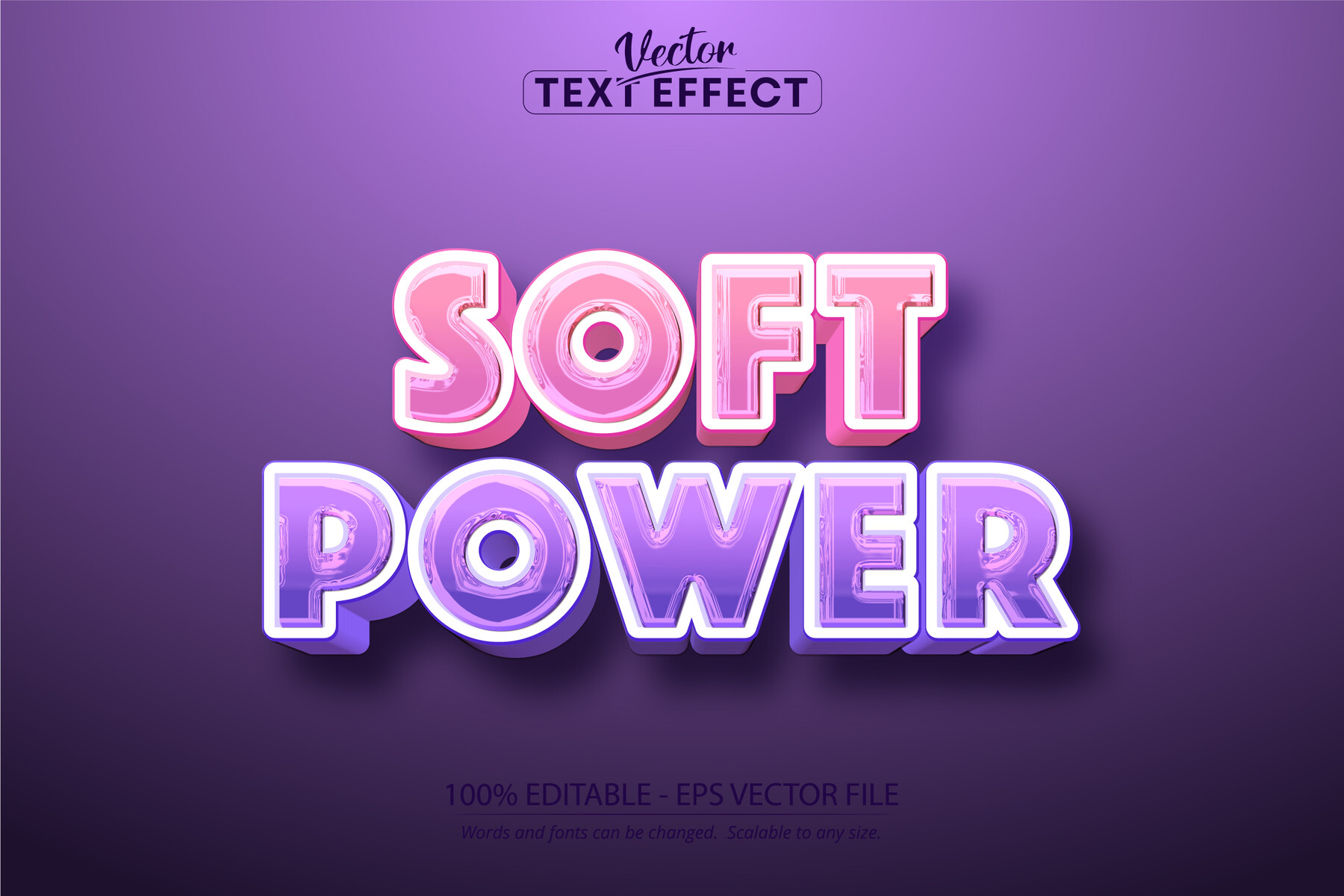 ArtStation - Soft text effect, editable comic and cartoon text style ...