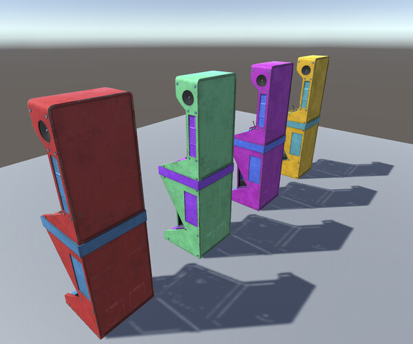 ArtStation - Game Machine | Game Assets