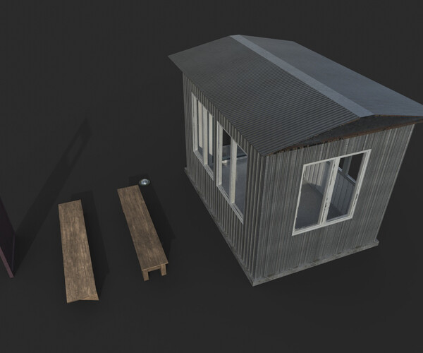 ArtStation - Guard Building | Game Assets