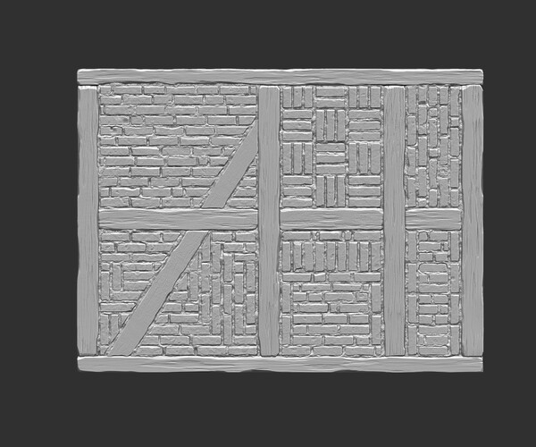 ArtStation - 6 Medieval Wall Pack | Game Assets