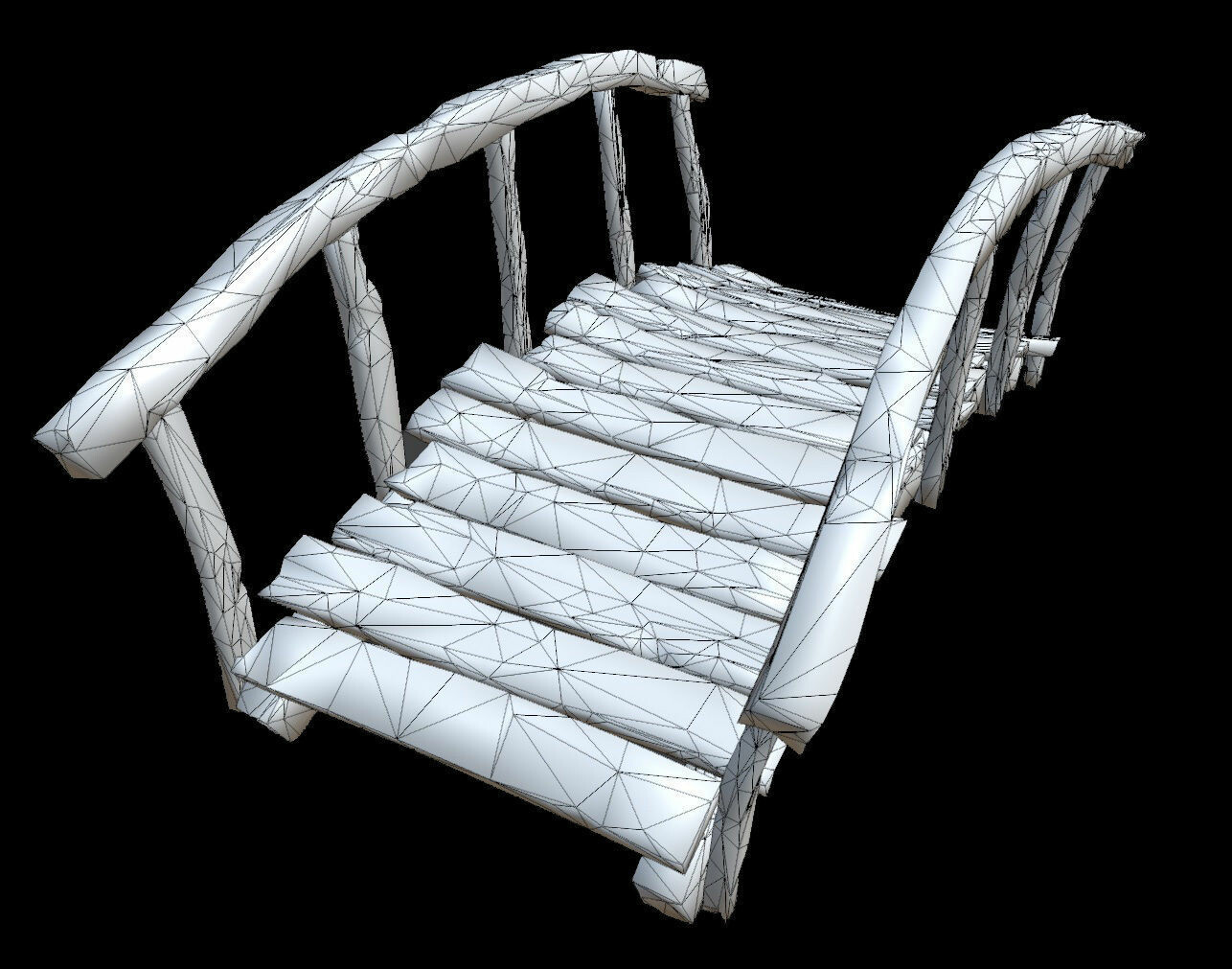 ArtStation - Wooden Bridge - PBR - Textured | Game Assets