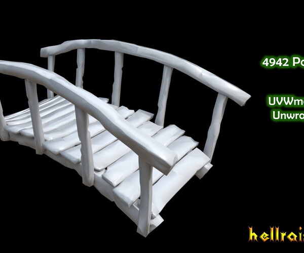 ArtStation - Wooden Bridge | Game Assets