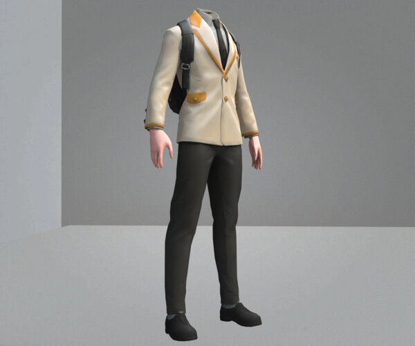 ArtStation - Dress uniforms male body clothes | Resources