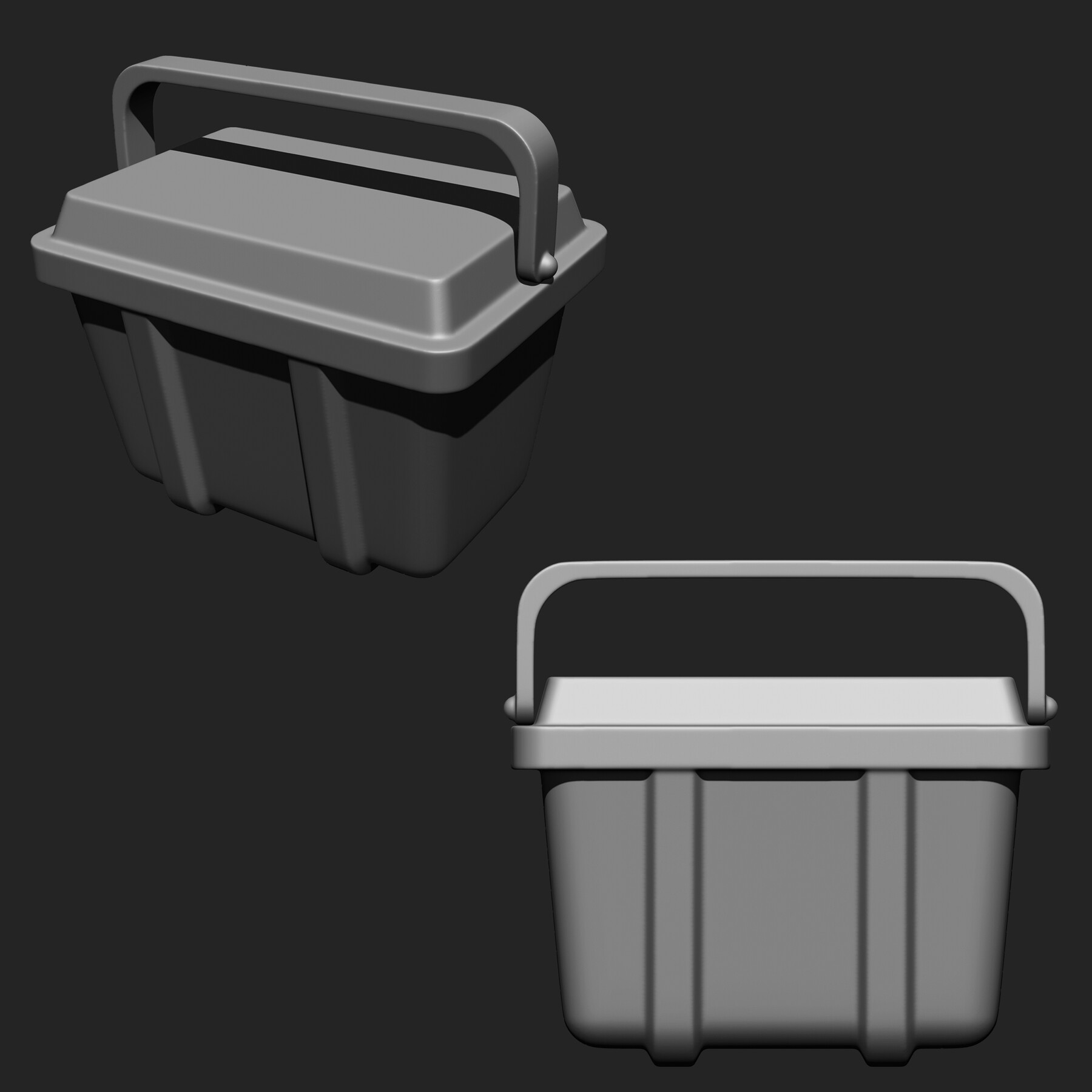 ArtStation - Objects Collection IMM Brush Pack (21 in One) | Brushes