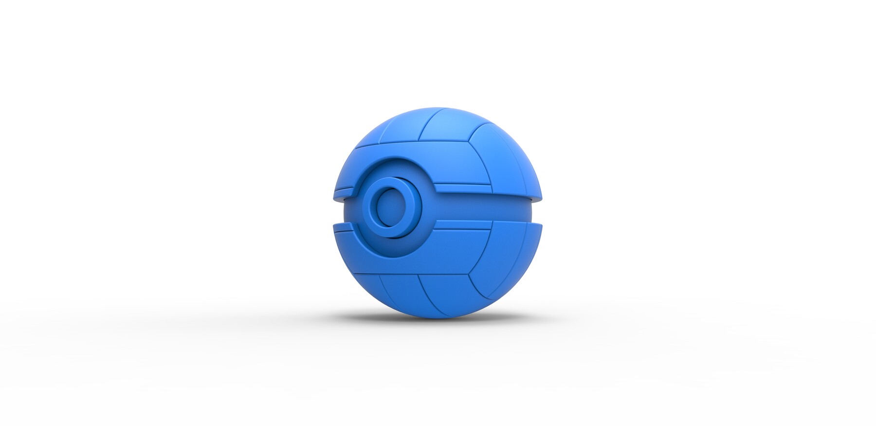 ArtStation - 3D printable Pokeball Volleyball style | Resources