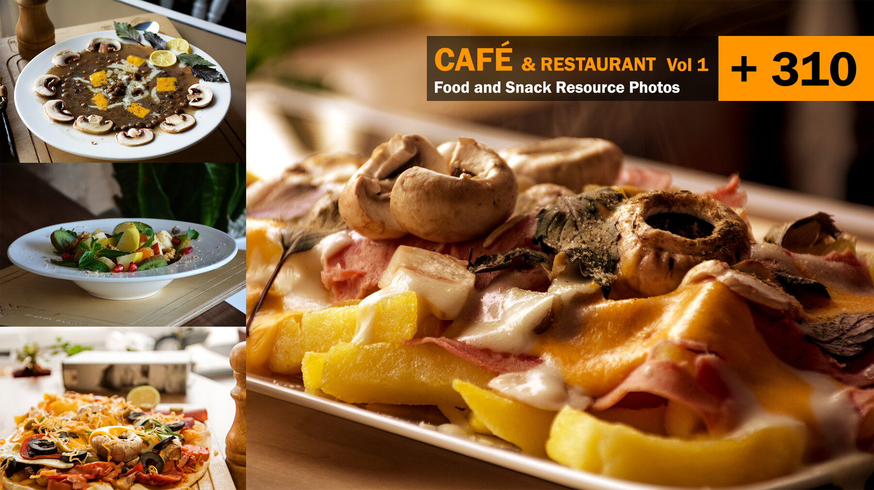 ArtStation - Café & Restaurant - Food and Snack Resource Photos - Vol 1 ...