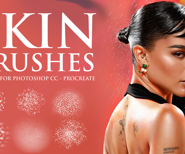 ArtStation - Skin Brushes for Photoshop and Procreate | Brushes
