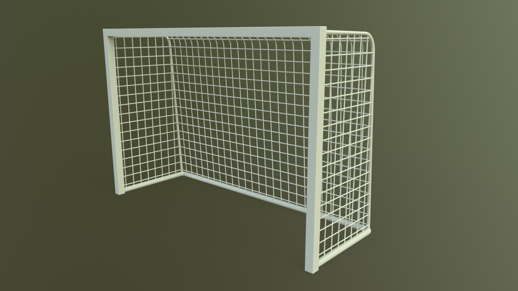 ArtStation - PBR Soccer Football Goal Post Z | Game Assets