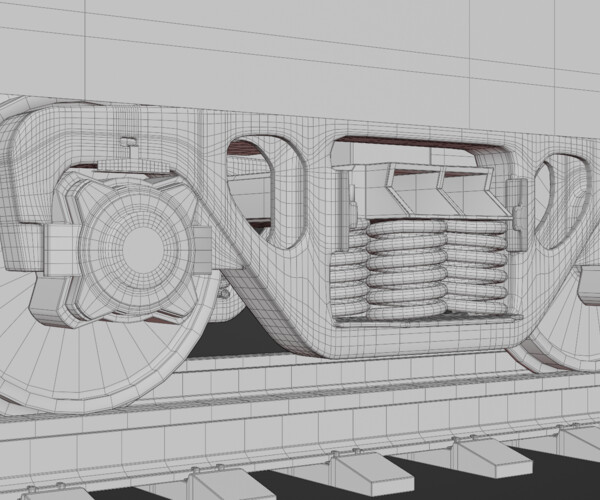 ArtStation - Train 3d Model | Resources