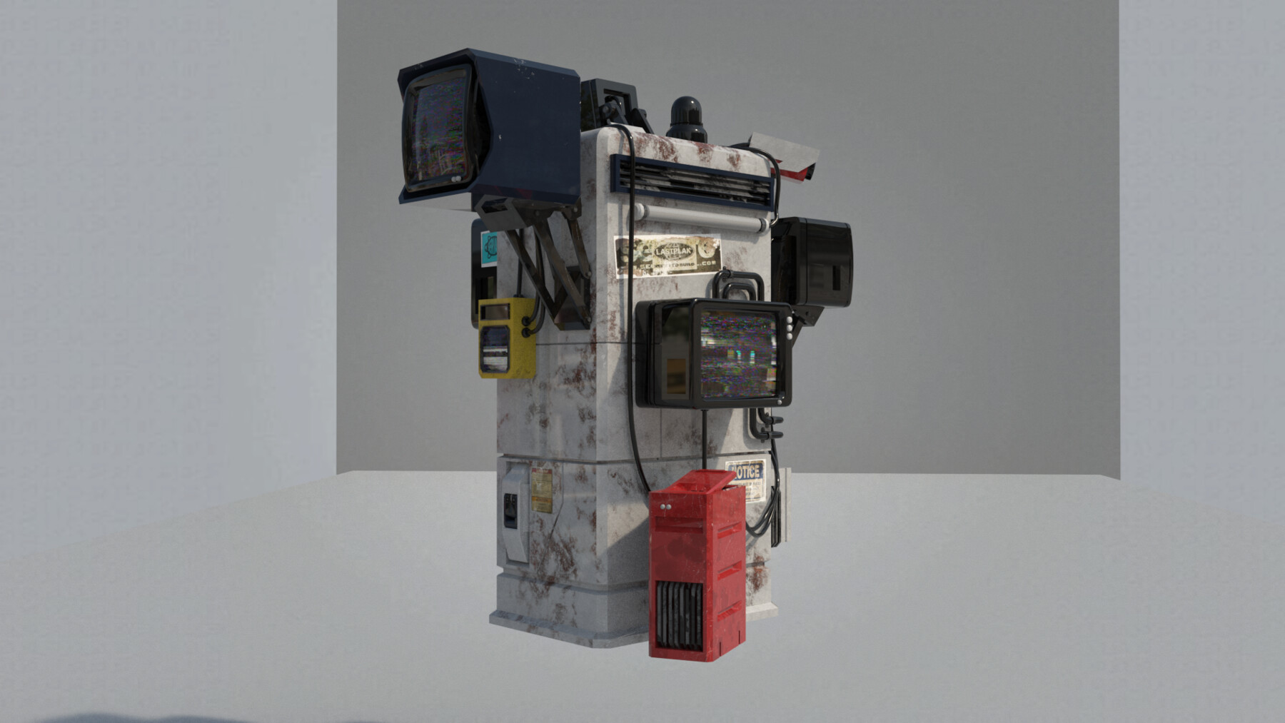 ArtStation - Live traffic building model | Resources