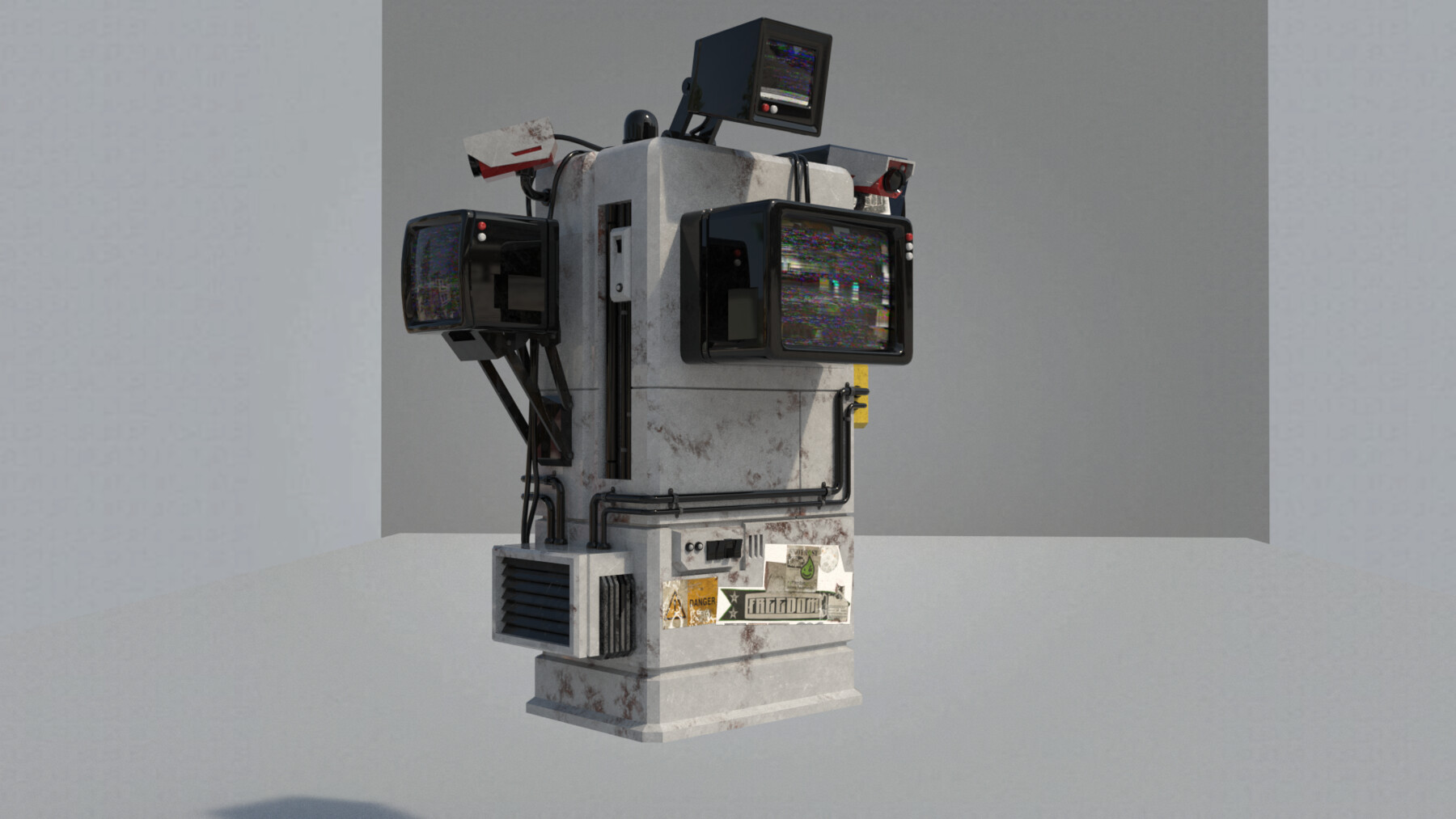 ArtStation - Live traffic building model | Resources