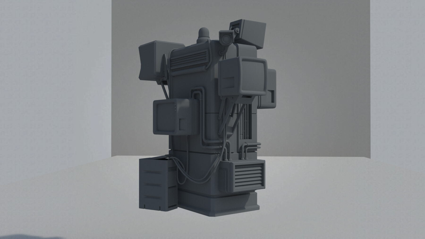 ArtStation - Live traffic building model | Resources