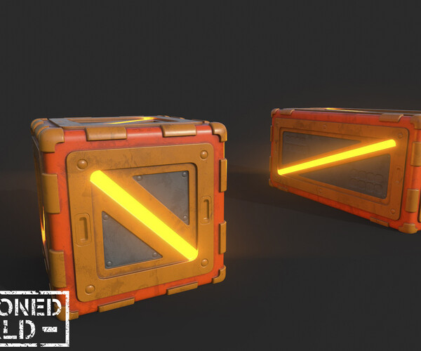 ArtStation - Sci-Fi Boxes | Game Assets