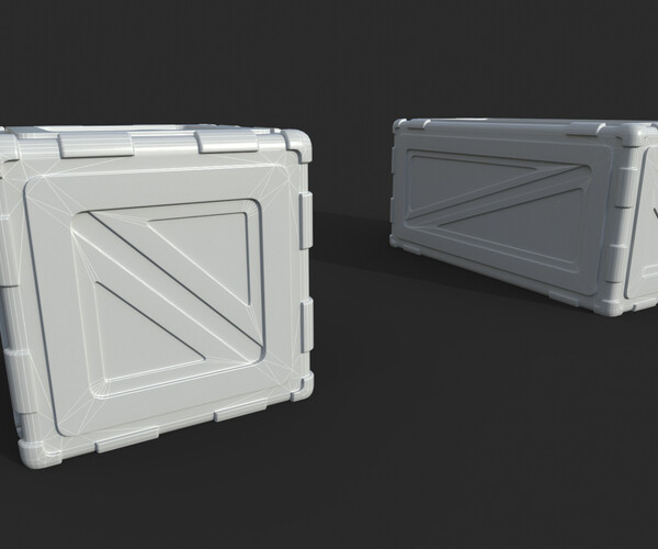 ArtStation - Sci-Fi Boxes | Game Assets