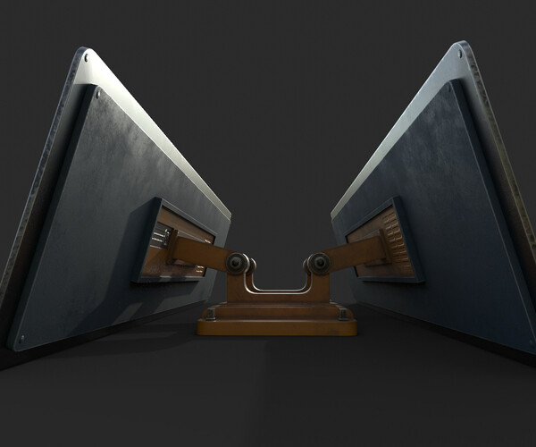 ArtStation - Set of Sci-Fi Computer Equipment | Game Assets