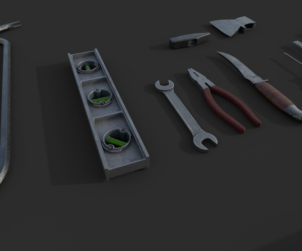 ArtStation - Working Tools Set | Game Assets