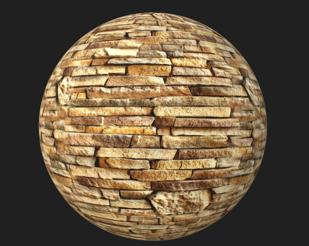 ArtStation - Brick Materials Vol. 3 | Game Assets