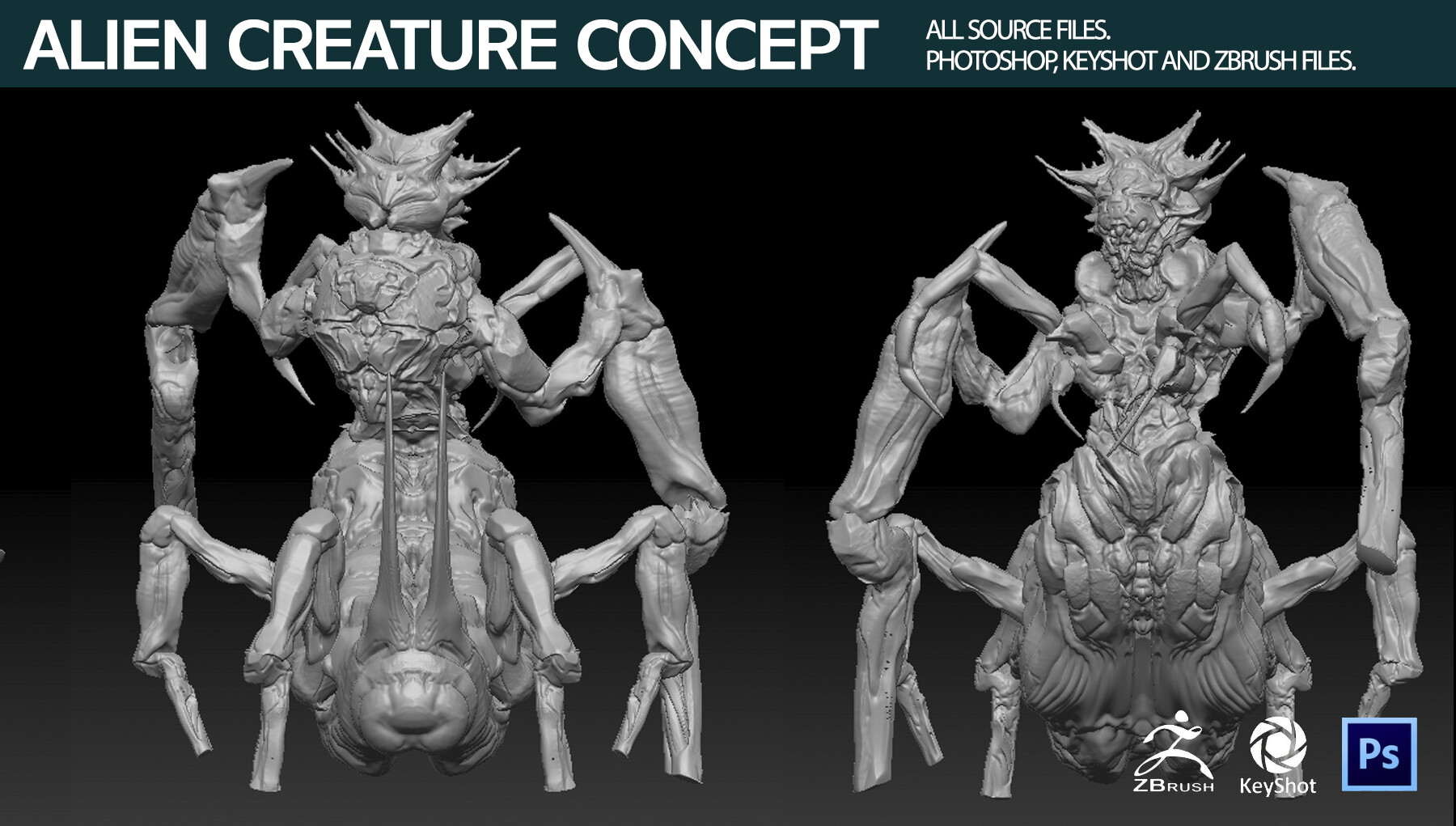 ArtStation - Alien Creature Concept | Resources