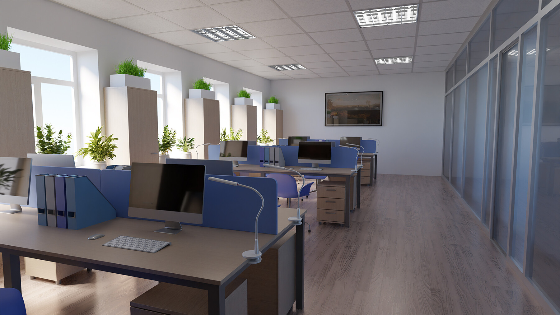 ArtStation - Office 3D Model | Resources