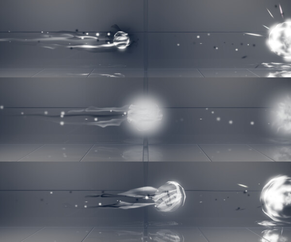 ArtStation - Magic Projectiles Vol.3 - Unreal Engine | Game Assets