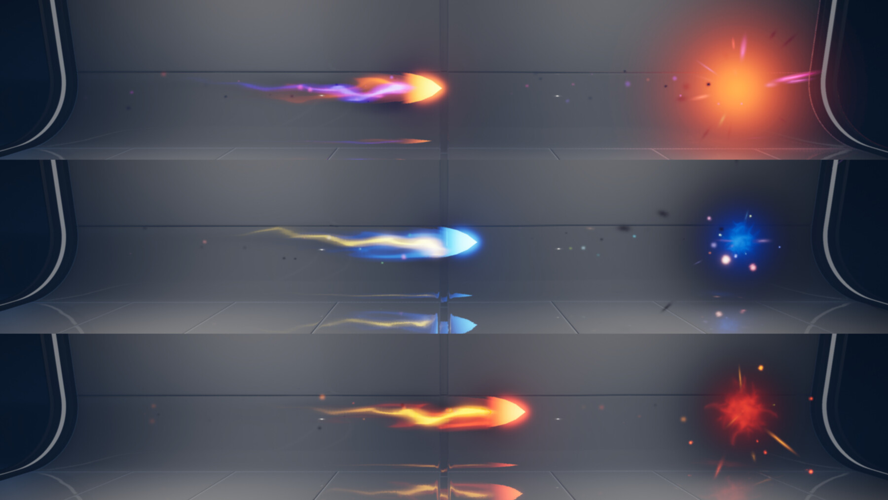 Artstation Magic Projectiles Vol3 Unreal Engine Game Assets