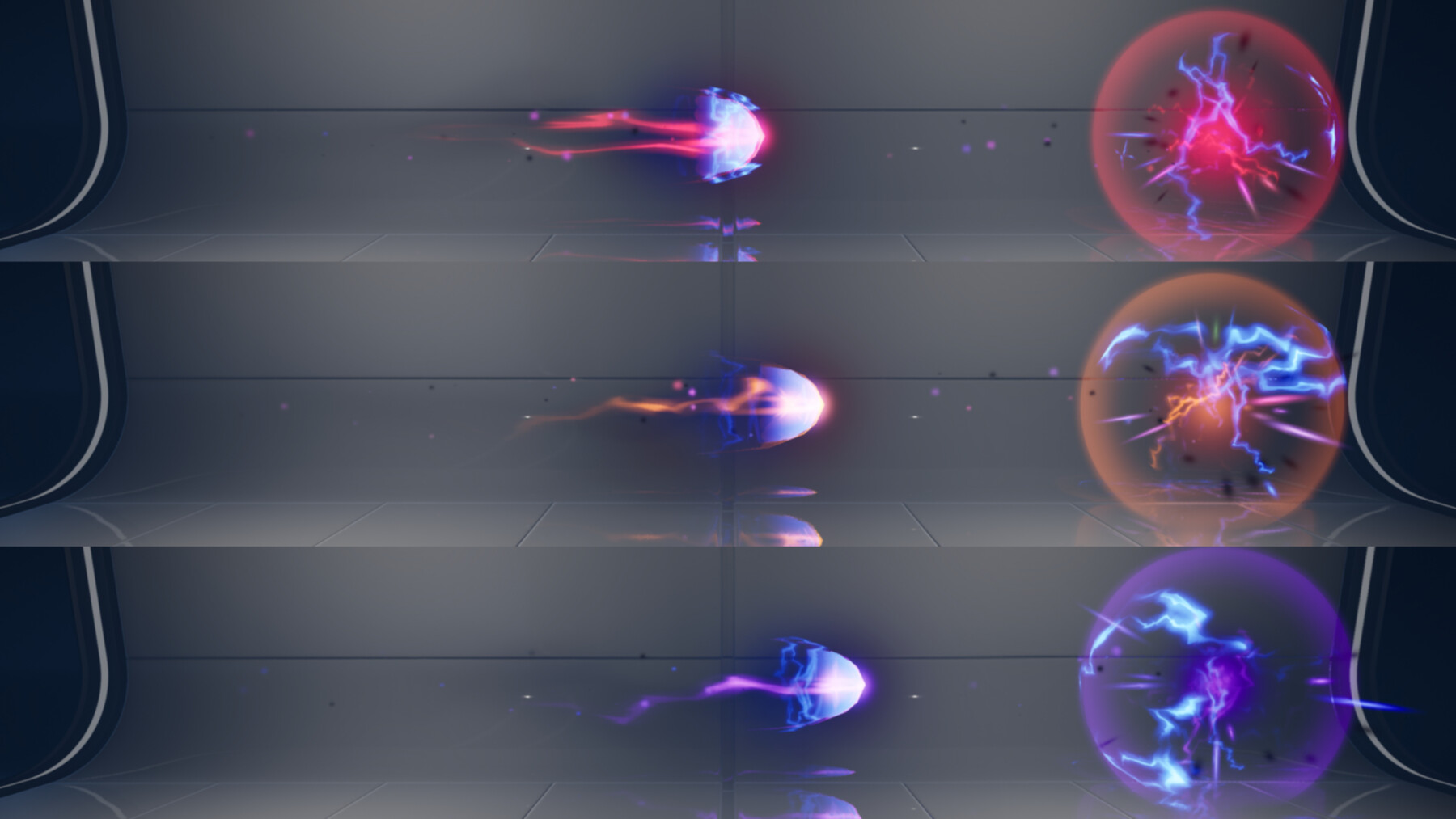 Artstation Magic Projectiles Vol3 Unreal Engine Game Assets