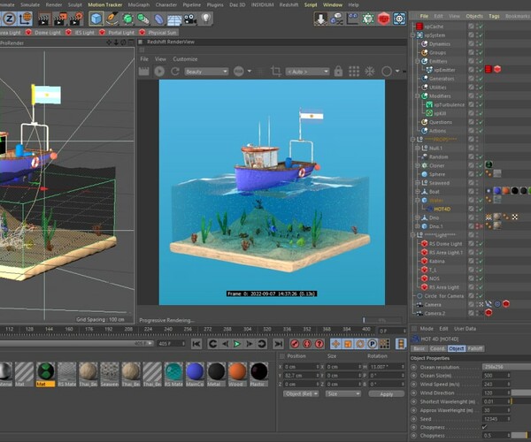 ArtStation - Free C4D file, Take a look behind the scenes | Resources