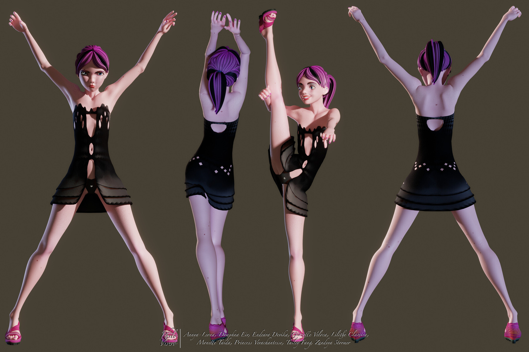 ArtStation - Giazelle Veloca, Thin Tigresse | Resources