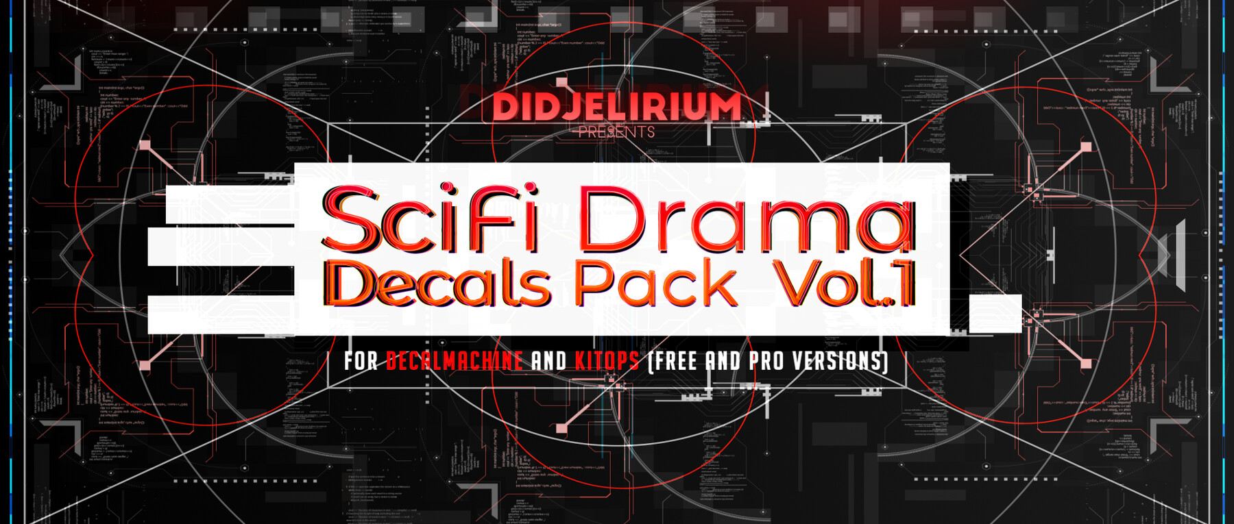 ArtStation - Sci-Fi Drama Decals Vol.1 | Game Assets