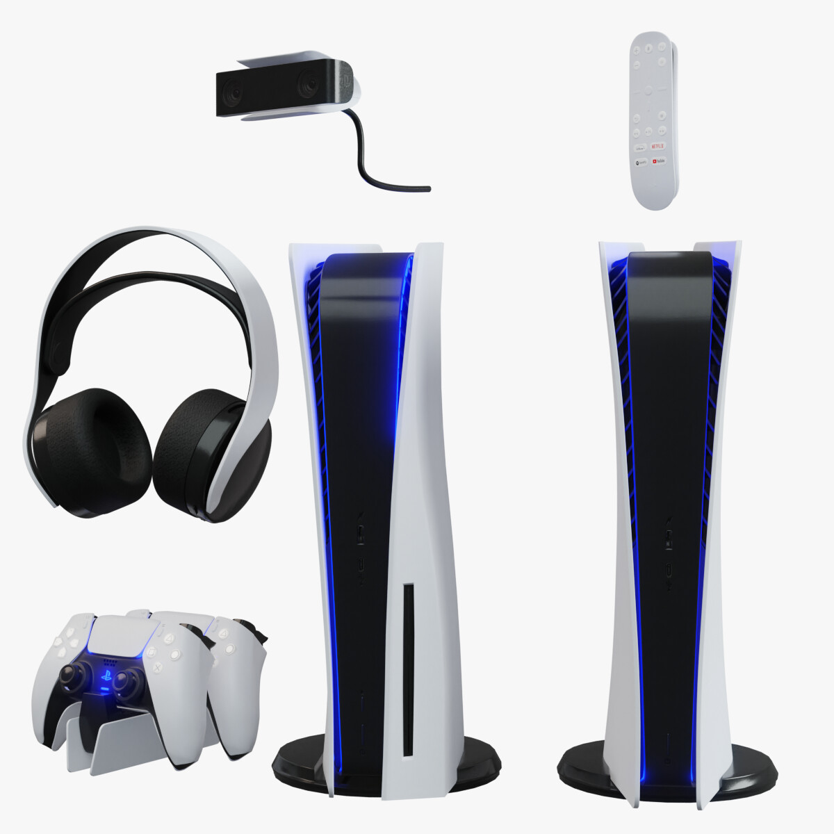 ArtStation - Playstation PS5 Collection 3D model | Resources