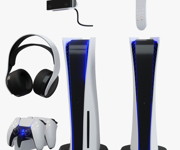 ArtStation - Playstation PS5 Collection 3D model | Resources