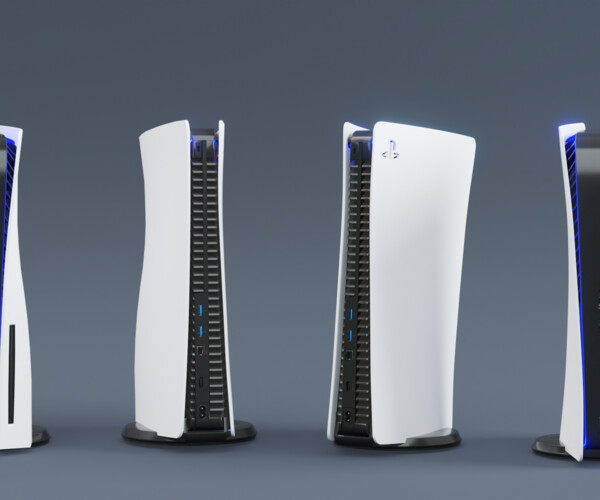 ArtStation - Playstation PS5 Collection 3D model | Resources