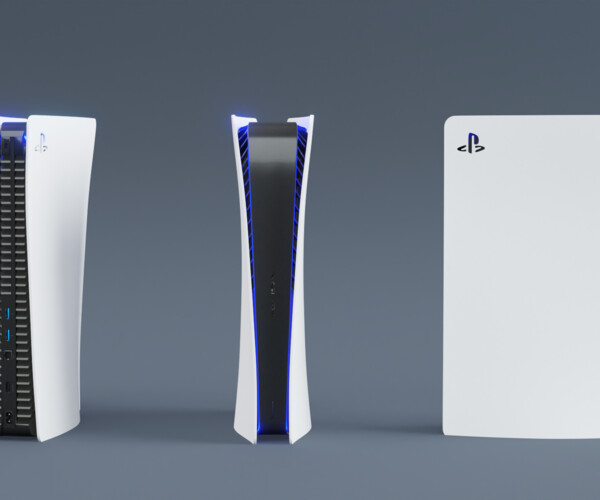 ArtStation - Playstation PS5 Collection 3D model | Resources