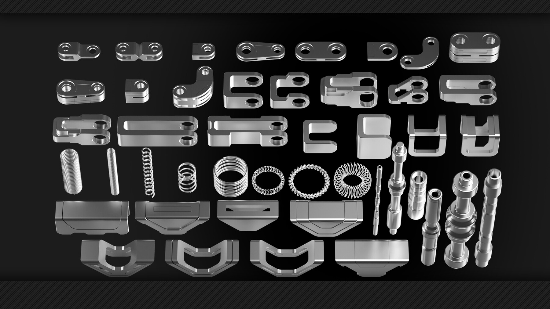 ArtStation - 200 Sci-Fi Parts - KITBASH - VOL 05 | Resources